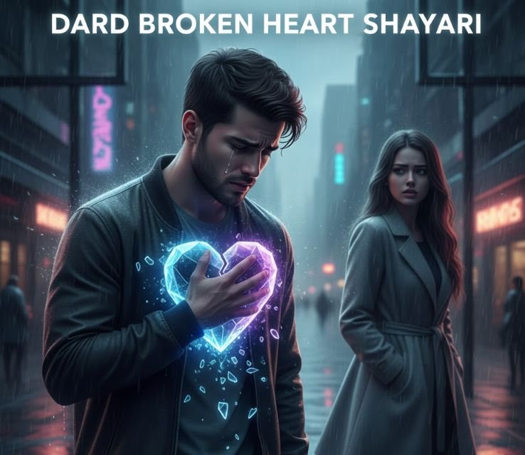 Latest Broken Heart Shayari 2026 💔 | Heart Touching Sad